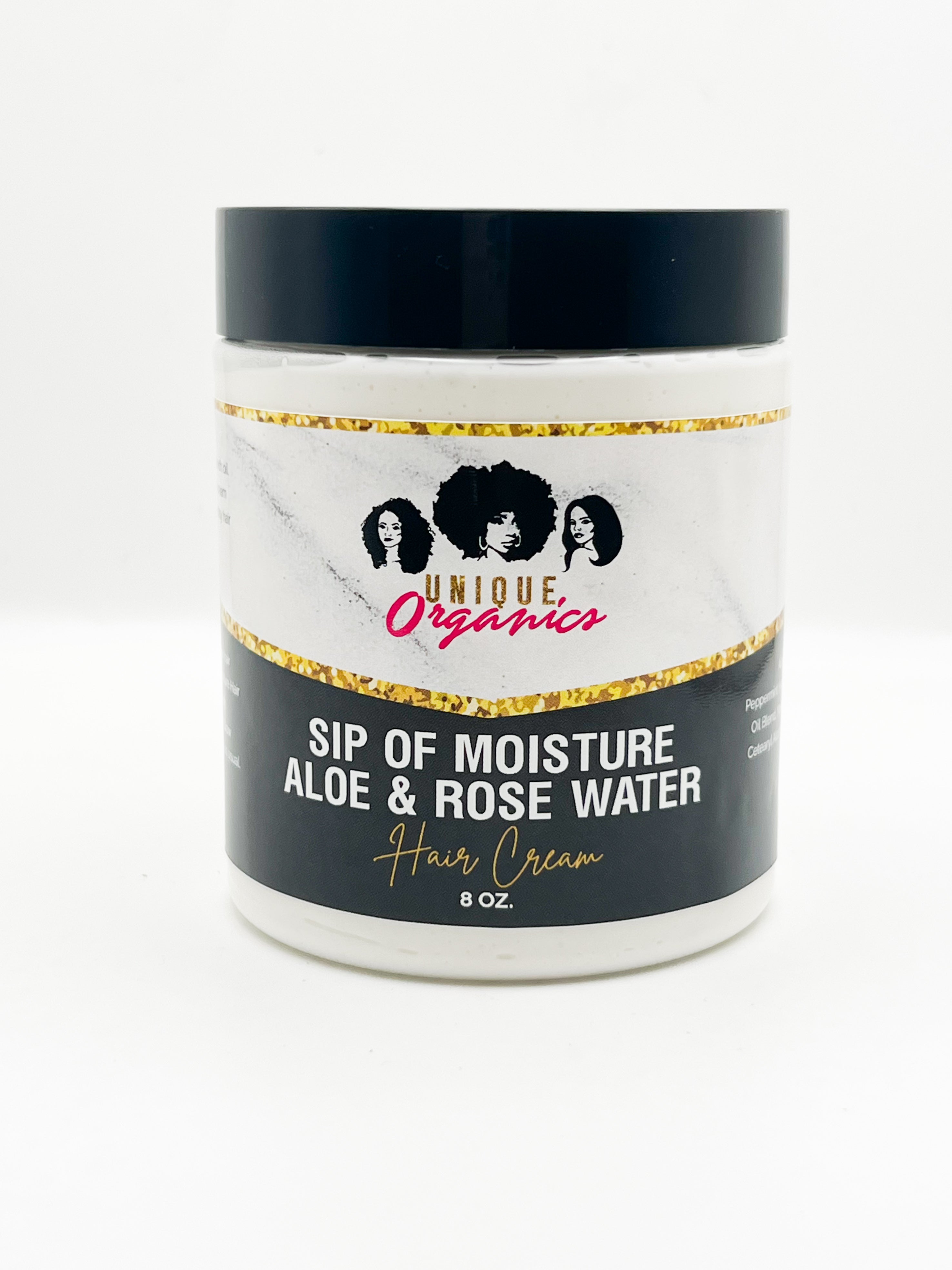 Sip of Moisture Herbal Dry Hair Cream – Unique Organics Haircare