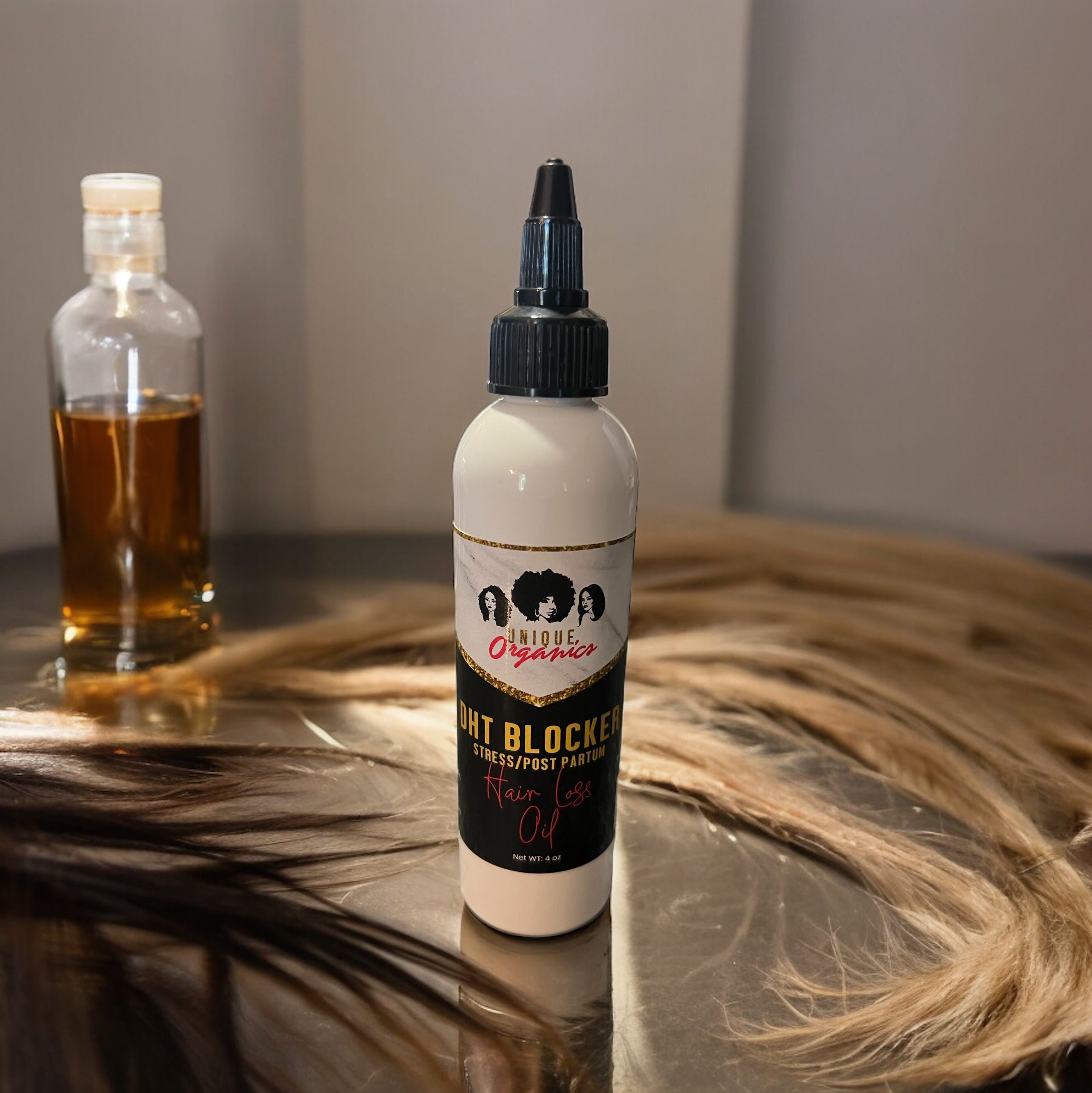 DHT-Blocker Hair Oil – Unique Organics Haircare