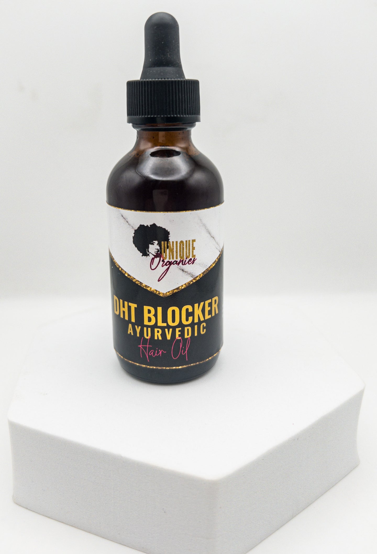DHT-Blocker Hair Oil/ Male and Female Pattern Baldness/ Stress and Pos ...